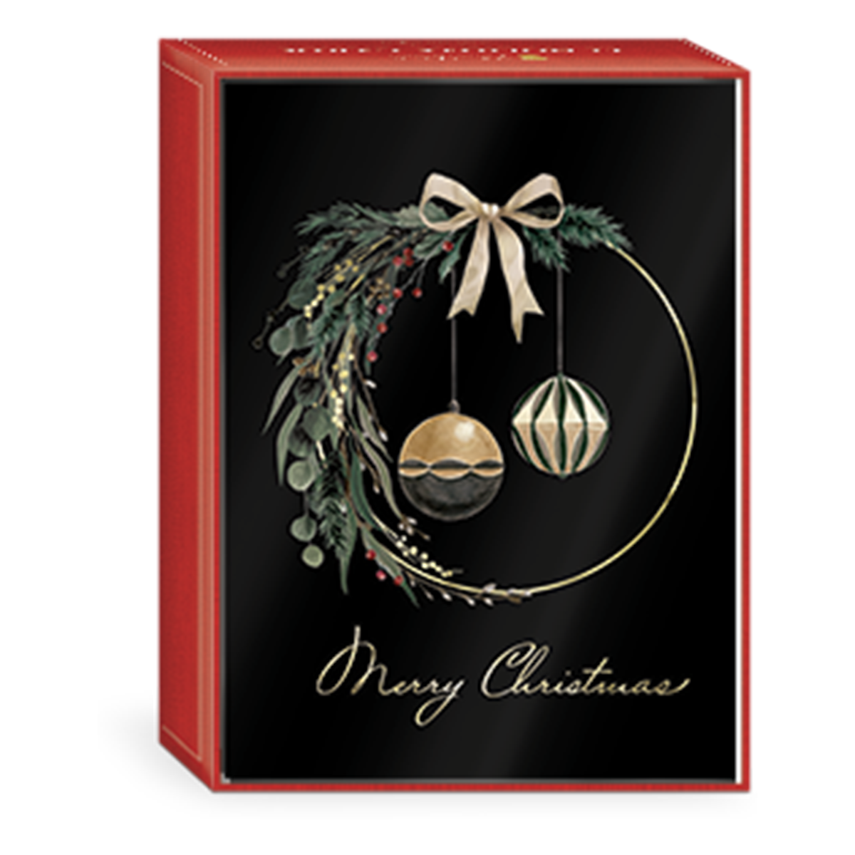 Elegant Botanicals Ornaments Boxed Holiday Cards Punch Studio
