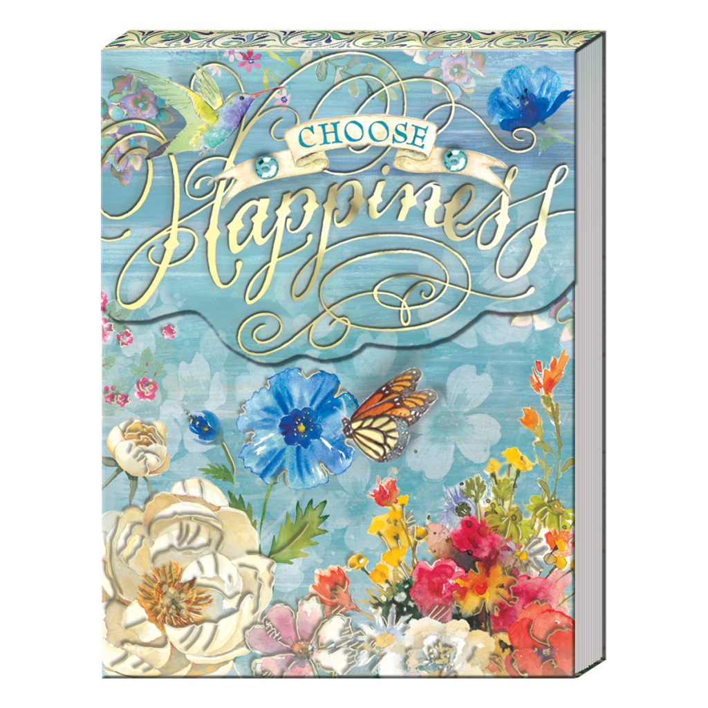Inspirational Choose Happiness Pocket Notepad - Punch Studio