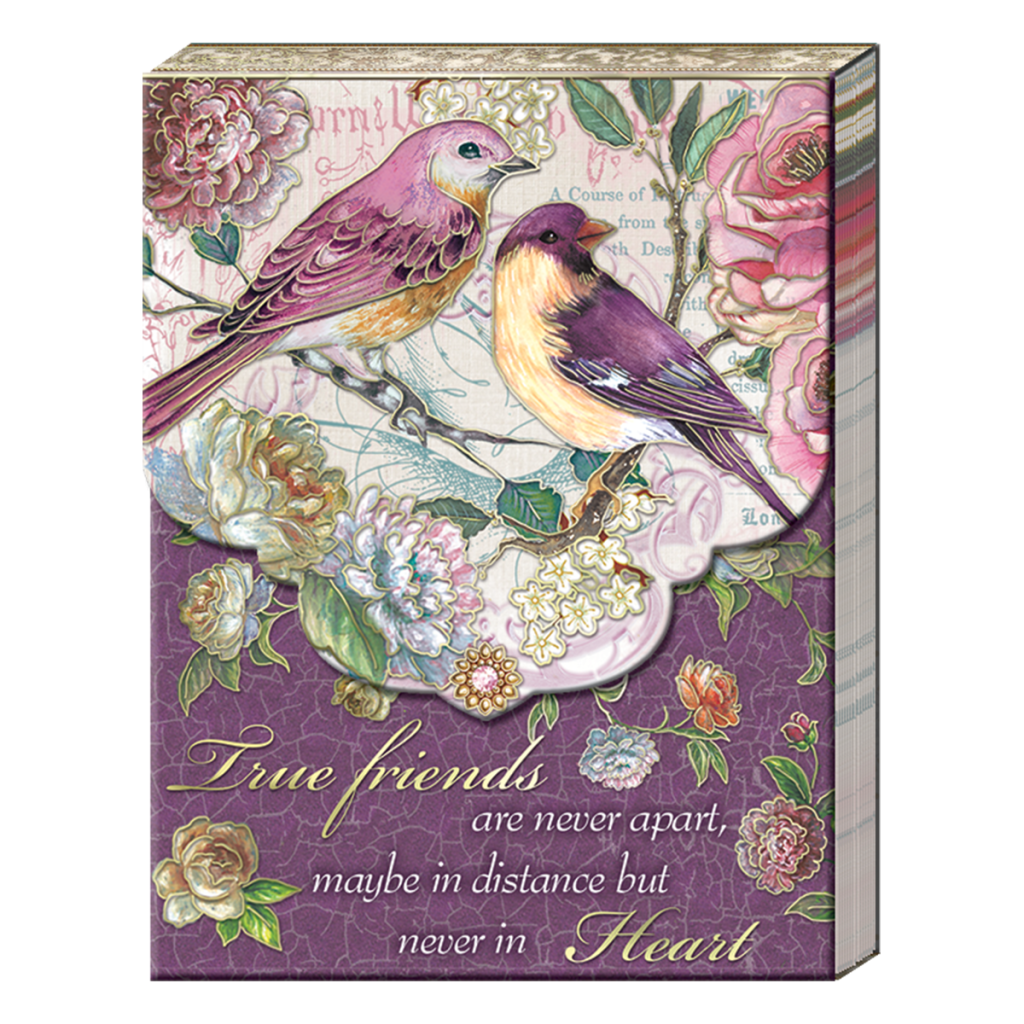 Plum Bird Pocket Notepad - Punch Studio