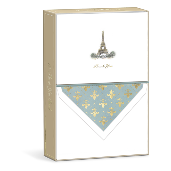 Elegant Scenes of Paris Note Cards - Punch Studio