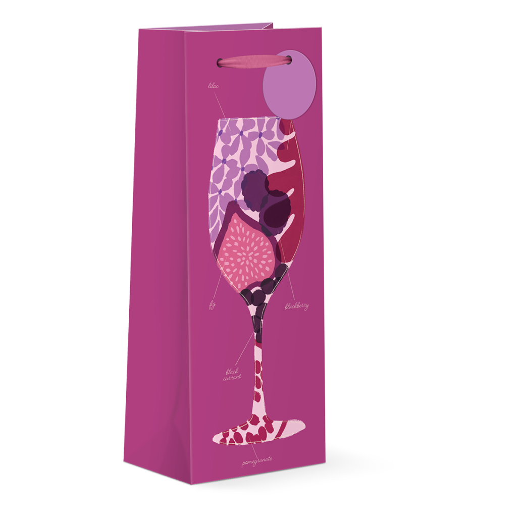 Punch Blend Glass Wine Bag - Punch Studio