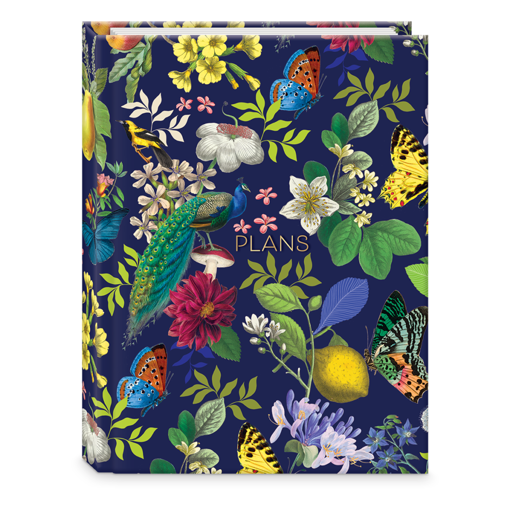 Vintage Floral Undated Planner - Punch Studio
