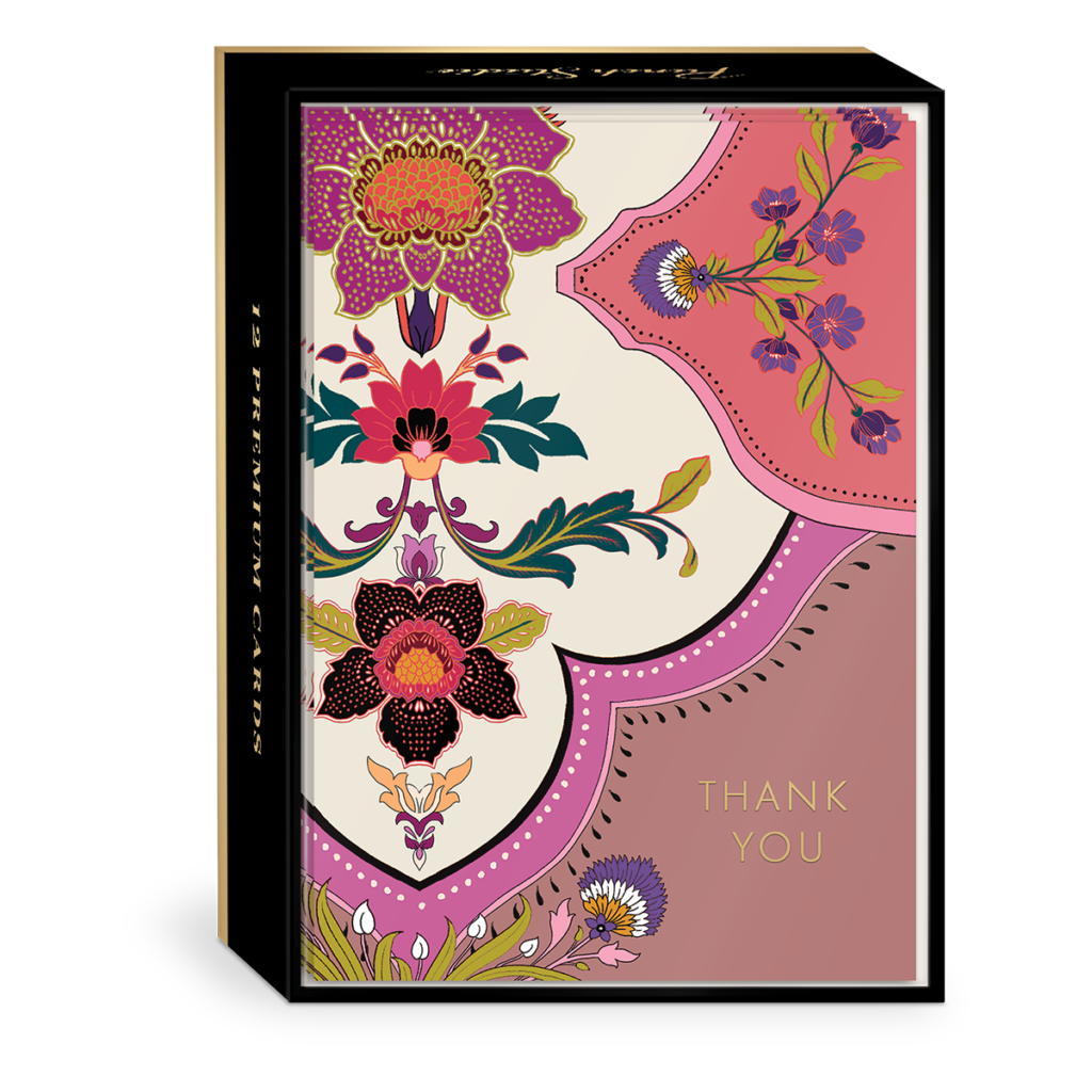 Renaissance Multi Thank You Note Cards - Punch Studio